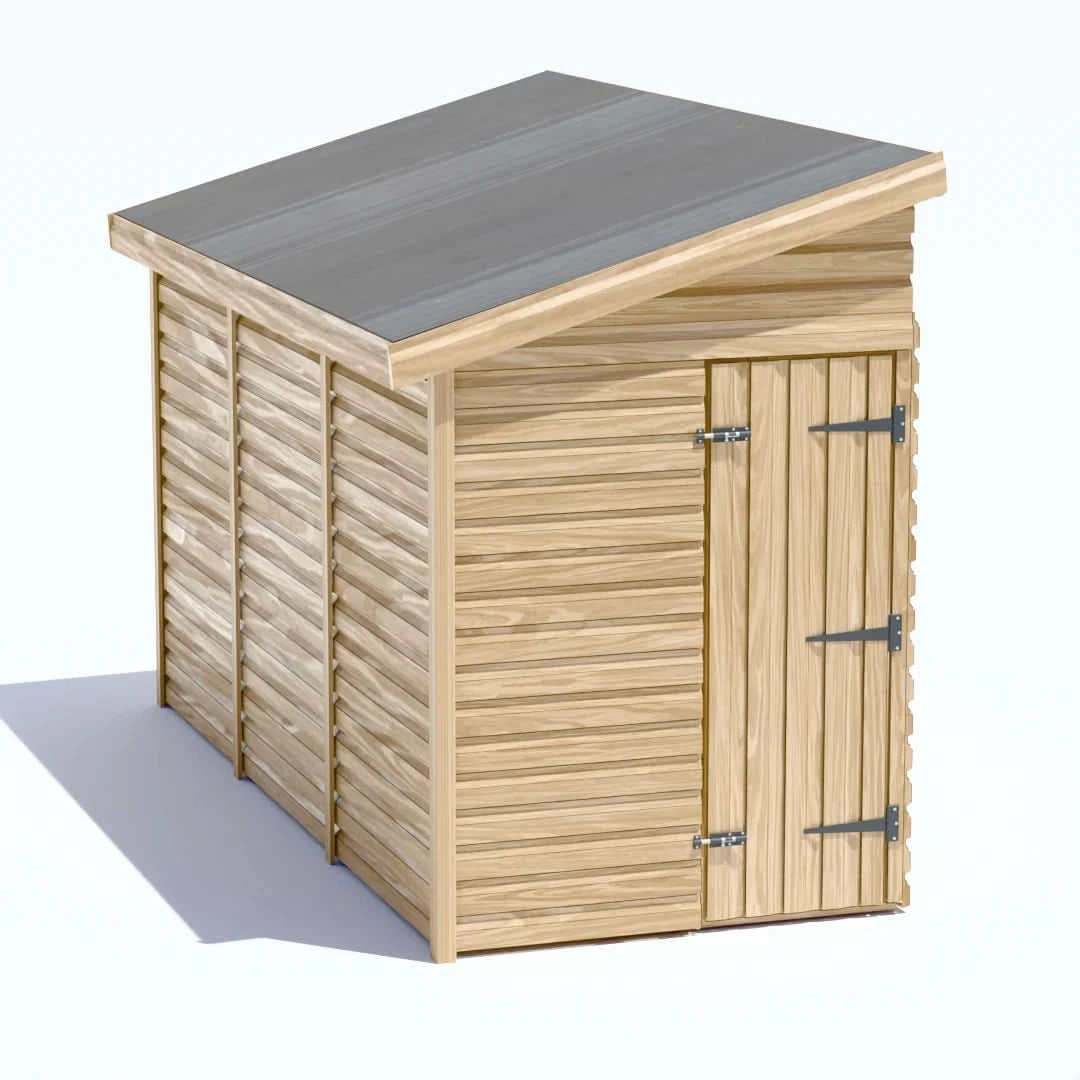 5x12ft Wooden Garden Shed | Windowless | Pent Roof — Eden Sheds